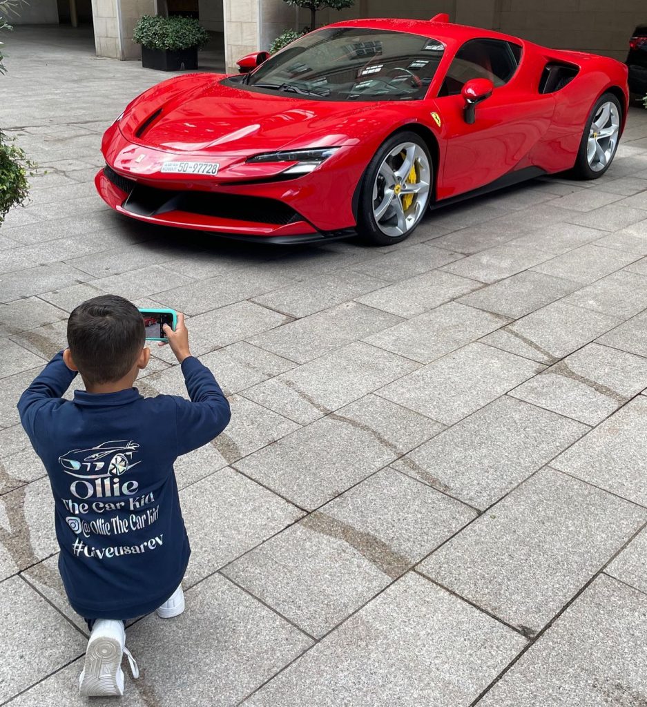 TikTok-Famous Supercar Spy 'Ollie The Car Kid' Loved By Sharon Osbourne ...