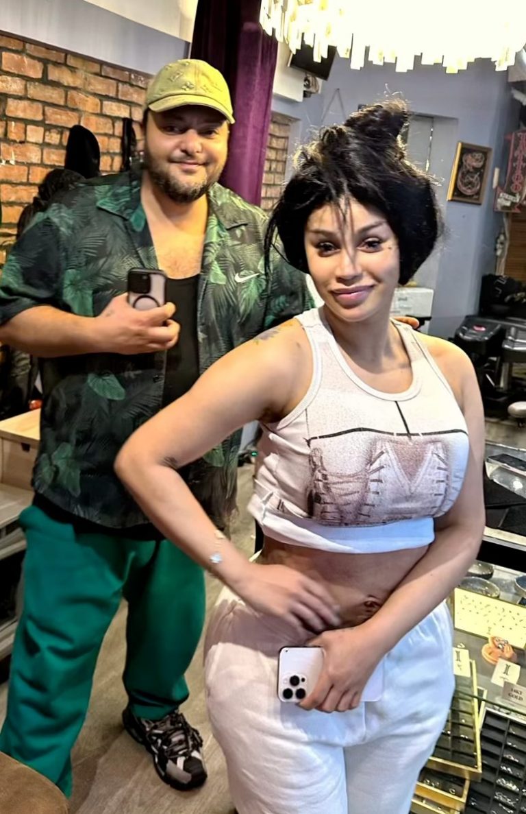 Cardi B debuts new daring dermal piercings on neck and back | OMG!